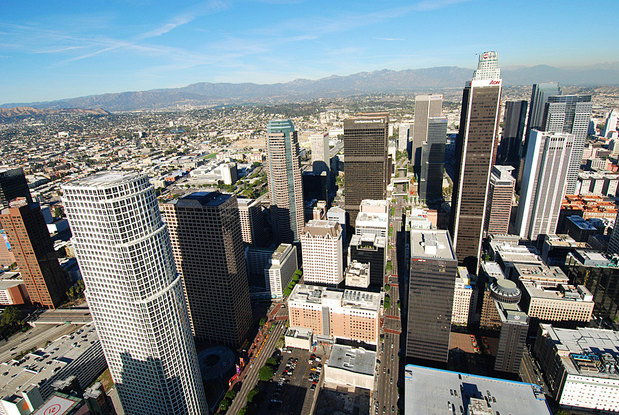 Downtown Los Angeles Helicopter Tours - LA Aerial Views - Pictures
